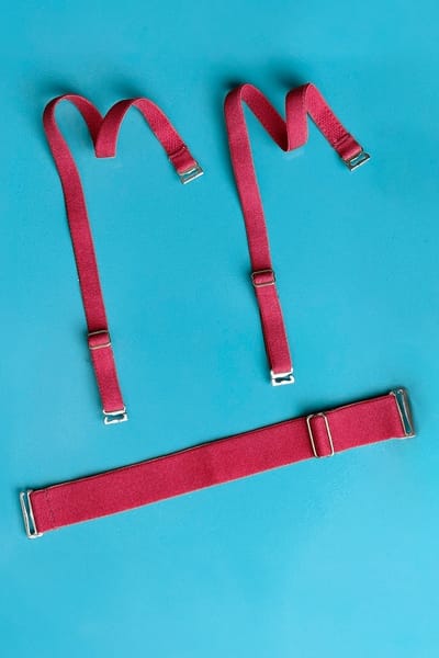 Buy Adjustable Shoulder Straps & Back Band in Maroon Online - Clovia
