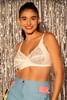 Buy Non-Padded Non-Wired Full Cup Bridal Bra in White - Lace Online India, Best Prices, COD ...