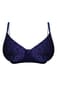 Buy Padded Non-Wired Full Cup Multiway Bra in Navy - Lace Online India ...