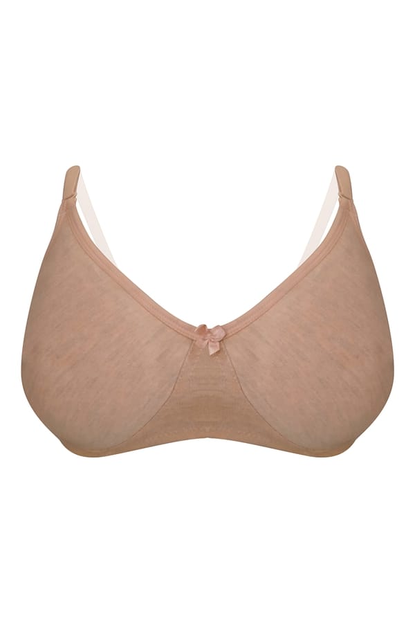 Buy Lightly Padded Non-Wired Full Cup Multiway Bra in Peach Colour ...