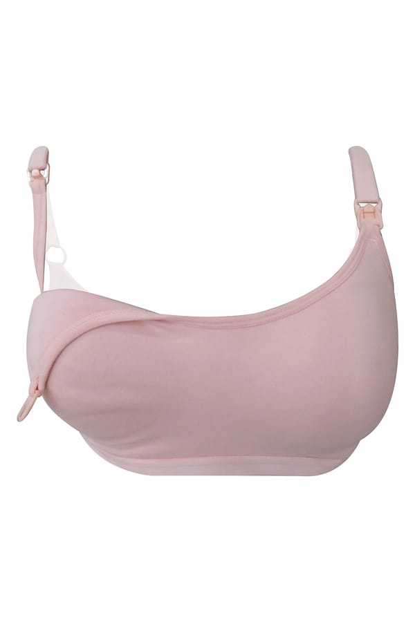 Buy Lightly Padded Non-Wired Full Figure Maternity Bra in Baby Pink ...
