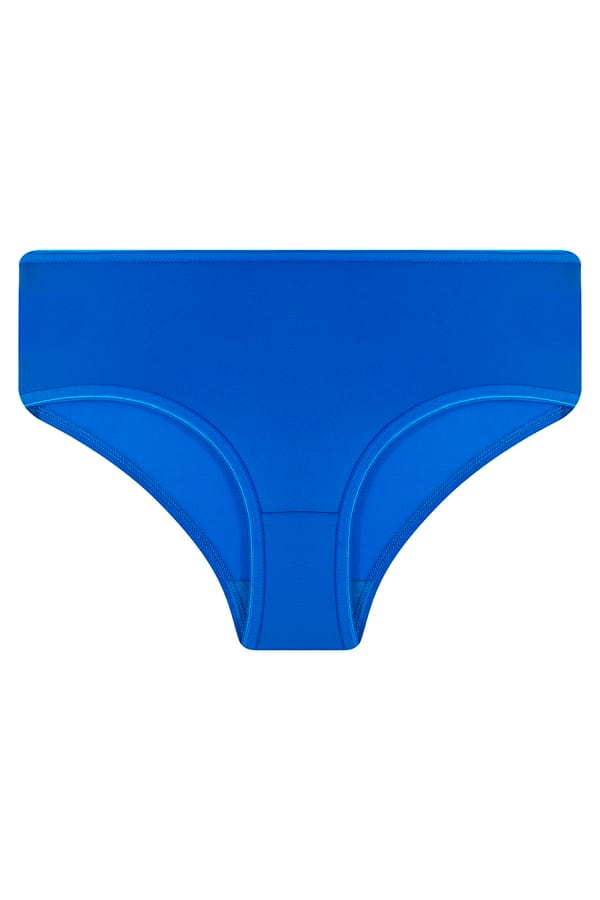 Buy Mid Waist Hipster Panty In Electric Blue Online India Best Prices