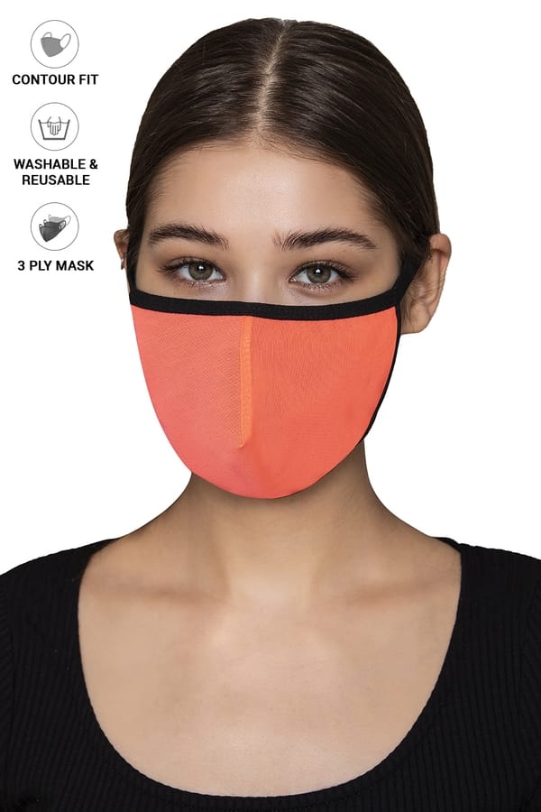 Buy Reusable 3 Layer Contour Fit Face Mask with Filter Online India ...