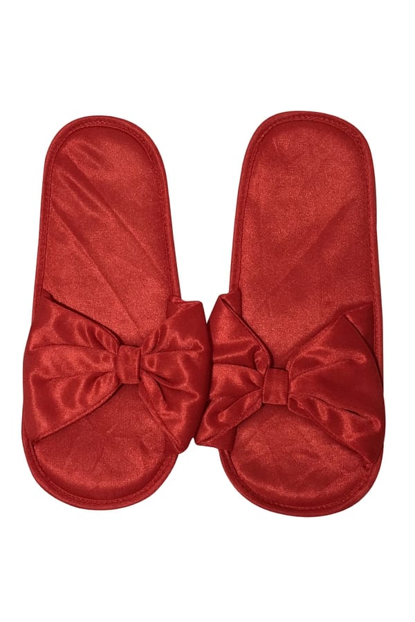 Buy Satin Slipper Online India, Best Prices, COD - Clovia - SLIPPERP04