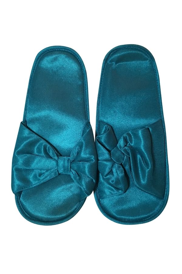 Buy Satin Slipper Online India, Best Prices, COD - Clovia - SLIPPERP17