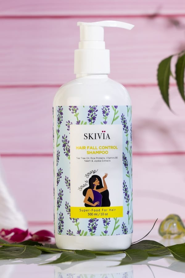 Buy Skivia Hair Fall Control Shampoo with Vitamin B5 & Neem Extracts ...