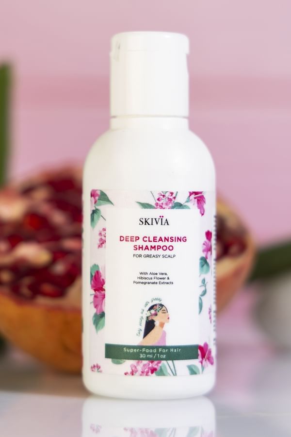 Buy Skivia Deep Cleansing Mini Shampoo with Vitamin E & Aloe Vera - 30 ...