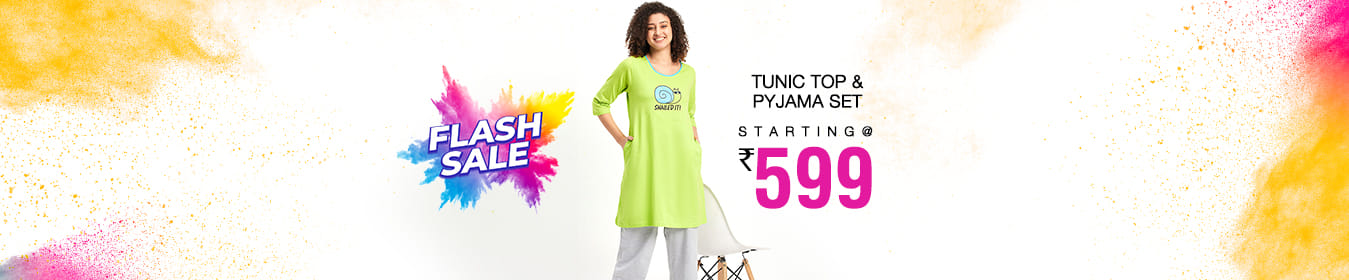 Tunic top and Pyjama set