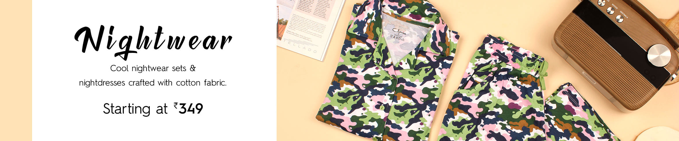 Nightwear - Buy Women Nightwear & Sleepwear Online at Best Prices | Clovia