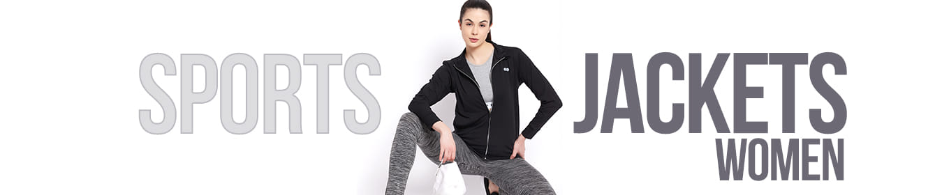 Women Sports Jackets - Shop Sports Jackets Online for Women | Clovia